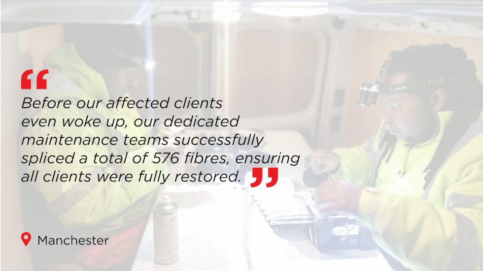 VEA Telecoms Delivers Rapid Restoration of Fibre Network | VEA Telecoms